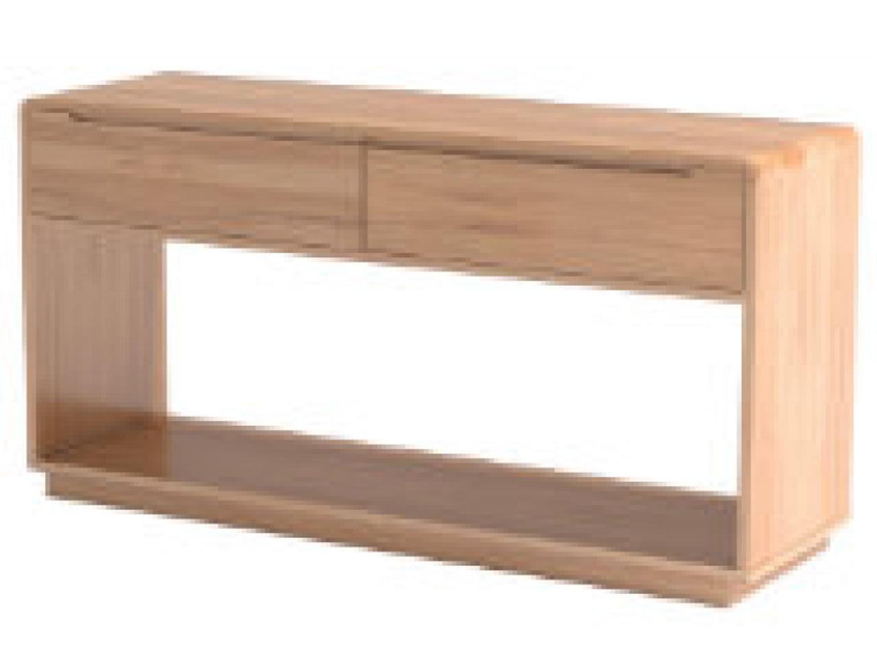 JABLE 2 DRAWER HALL TABLE - 780(H) x 1400(W) x 450(D) - MESSMATE ...